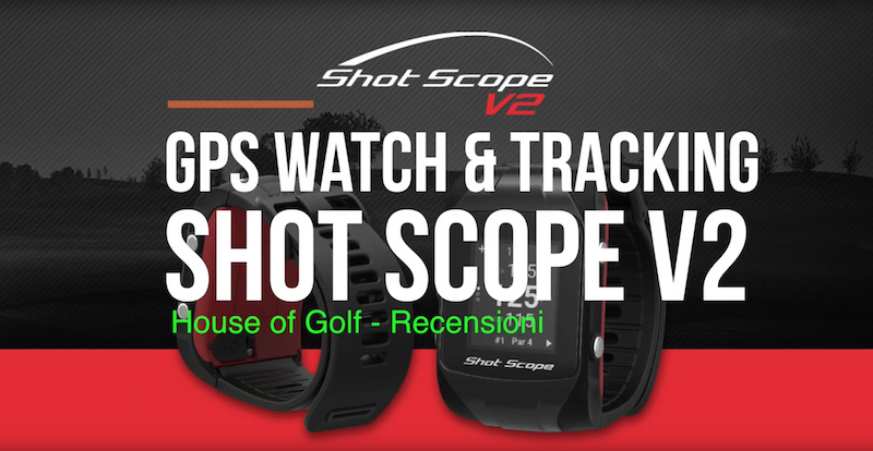 Video recensione Shot Scope V2 orologio GPS e statistiche di gioco ...